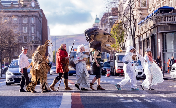 An Immersive Celebration of Northern Ireland at Media Event